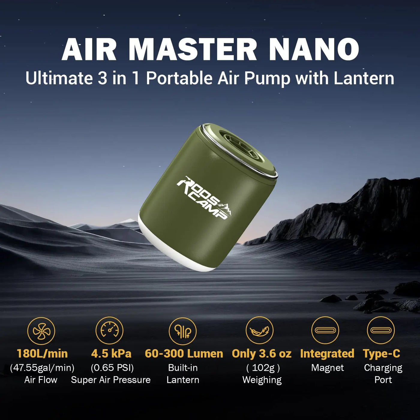 RoosCamp AIR MASTER NANO